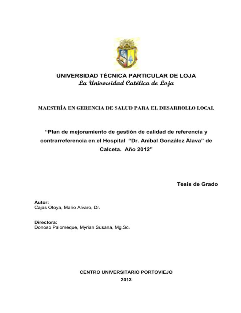 La Universidad Católica de Loja