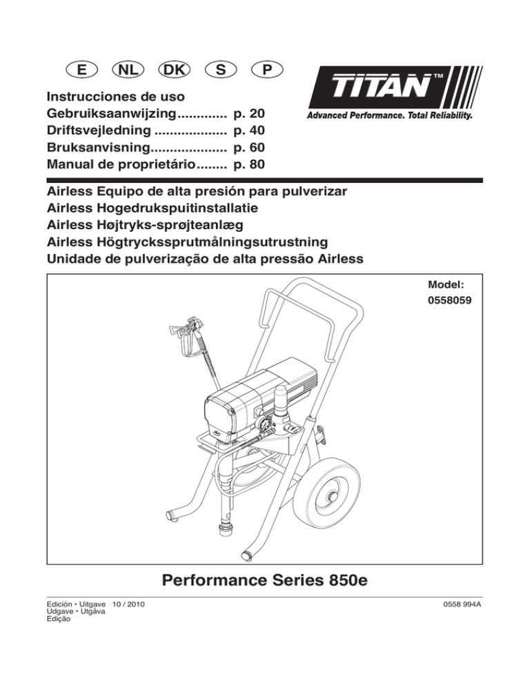 Performance Series 850e