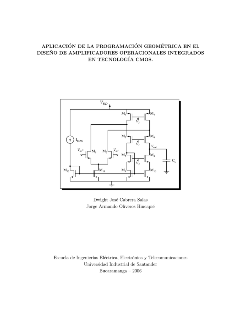 APLICACI´ON DE LA PROGRAMACI´ON GEOMÉTRICA EN EL