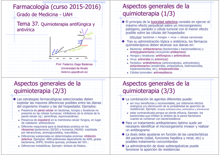 Tema 37 (Tercer curso del Grado en Medicina).