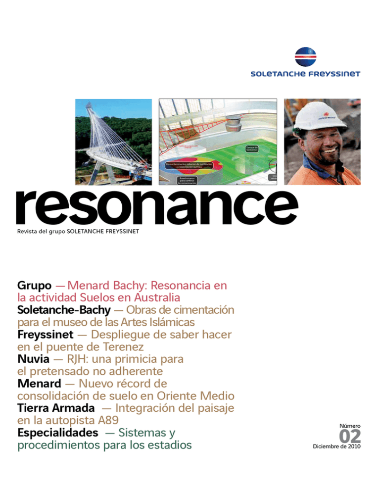 Grupo — Menard Bachy: Resonancia en la actividad Suelos en