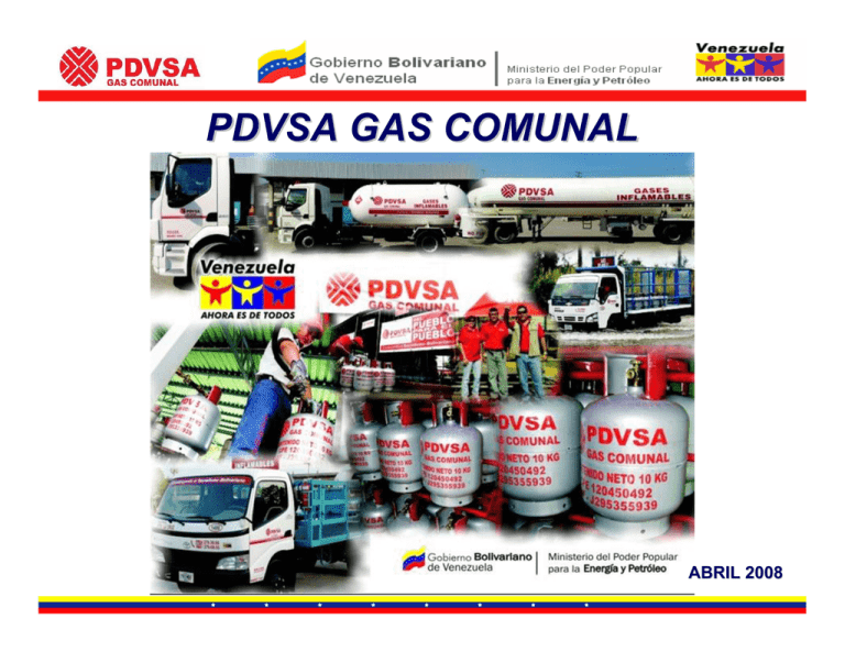 PDVSA GAS COMUNAL