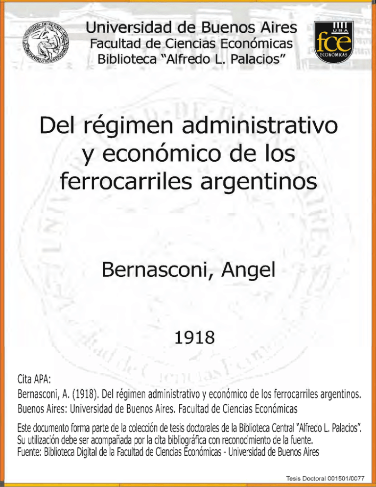 1 - Biblioteca Digital de la Facultad de Ciencias Económicas