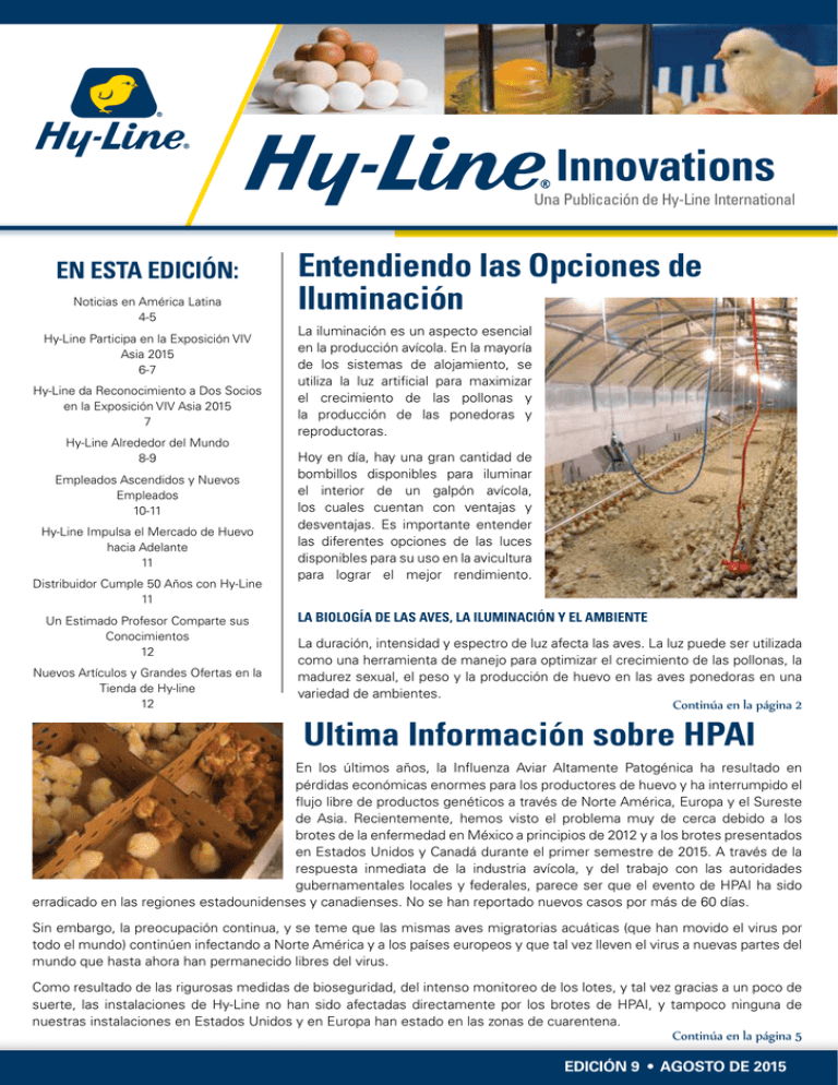 Innovations - Hy-Line International