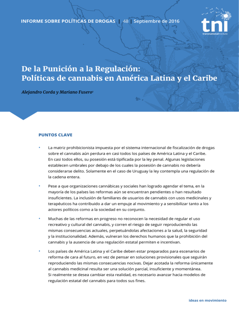 De la Punición a la Regulación