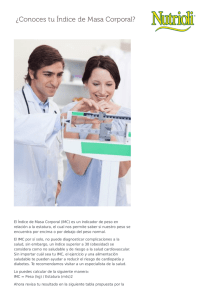 Mini Nutritional Assessment (MNA) Formulario de Evaluación