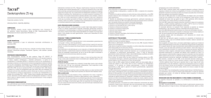 Dexketoprofeno STADA 25 mg: Ficha Técnica y Posología