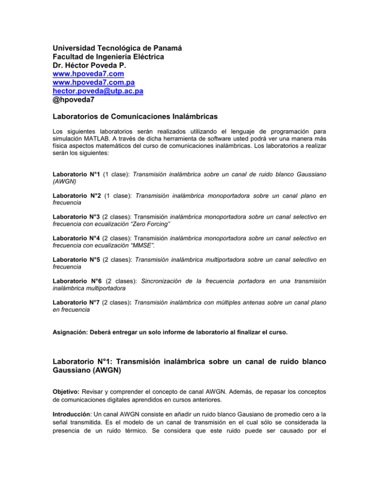 Universidad Tecnológica de Panamá Facultad de Ingeniería