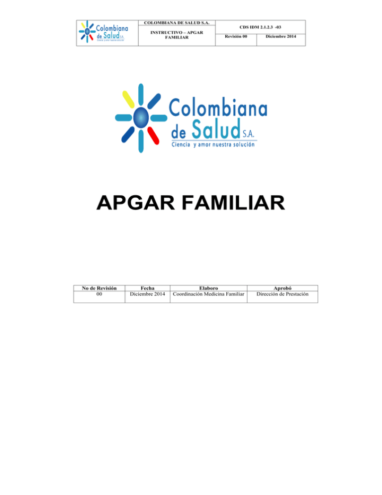 instructivo apgar familiar