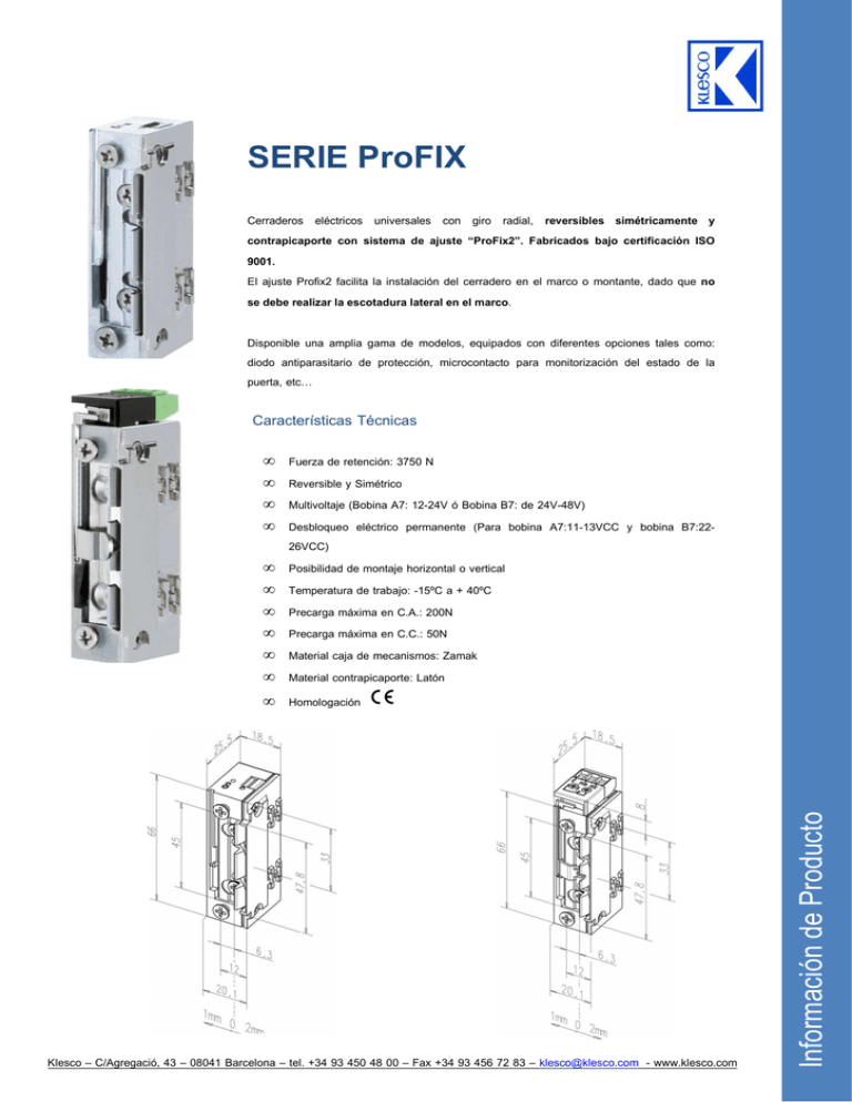 Serie ProFIX