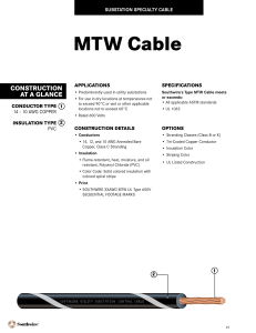 Cable Markings