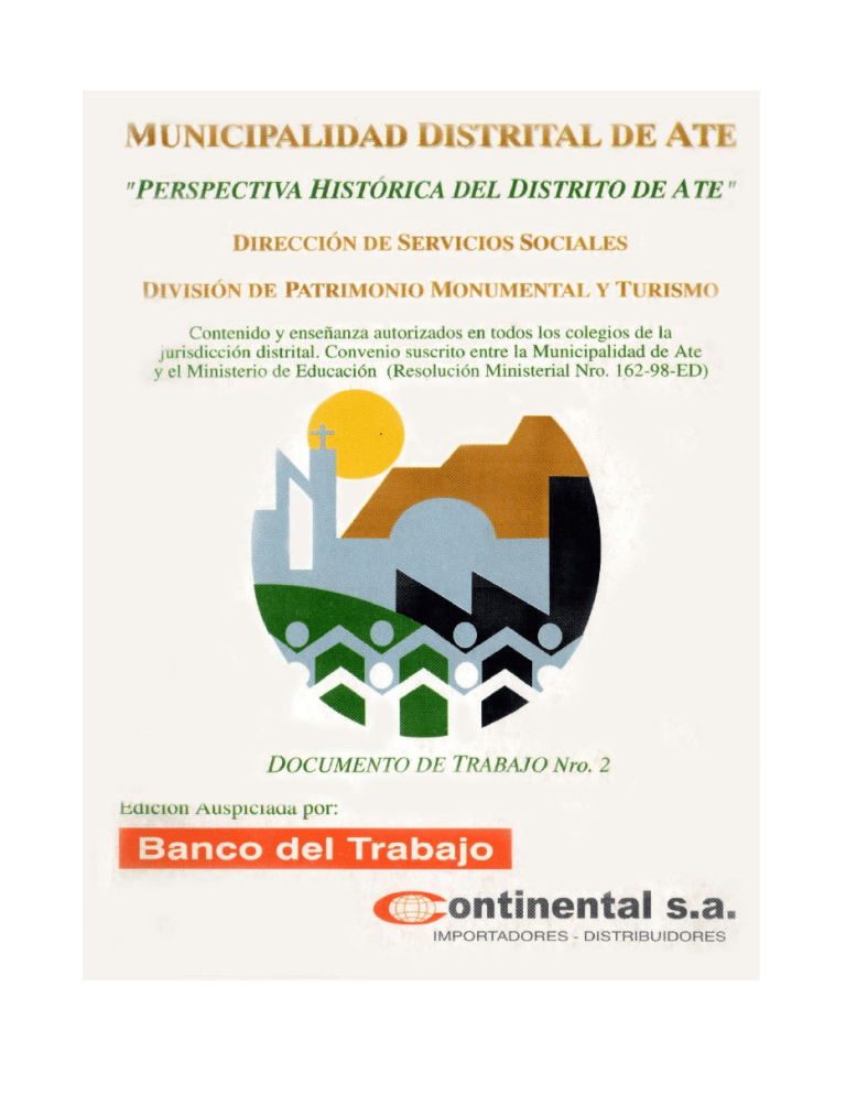 PERSPECTIVA HISTÓRICA DEL DISTRITO DE ATE LIMA PERU