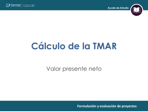 Cálculo de la TMAR: Guía para Evaluación de Proyectos