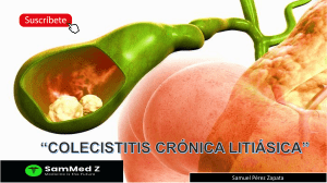CASO CLÍNICO-Colecistitis aguda V& Piocolecisto