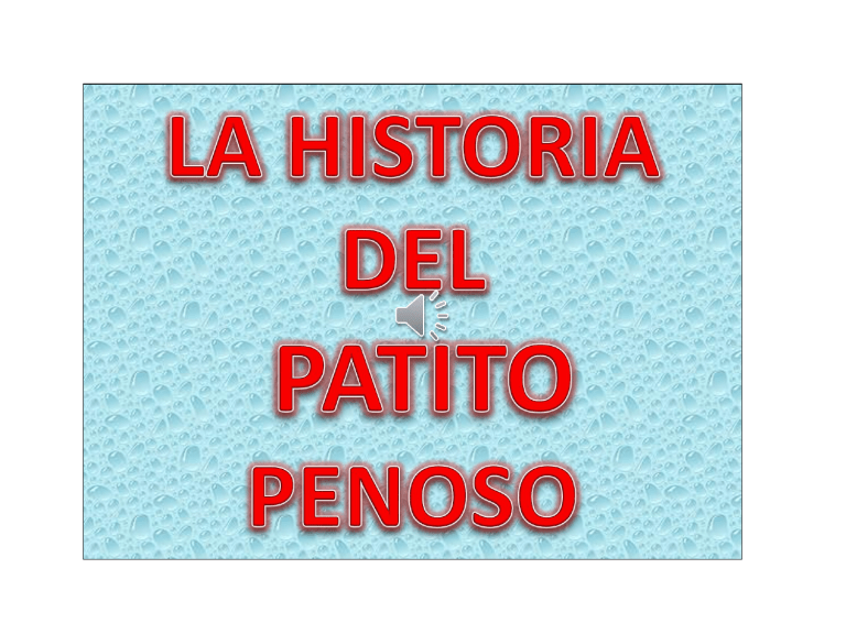 EL PATITO PENOSO - listo -mus-fon