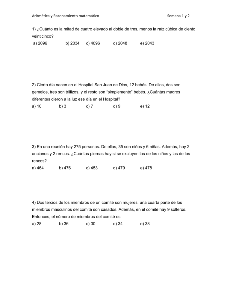 preguntas logica matematica
