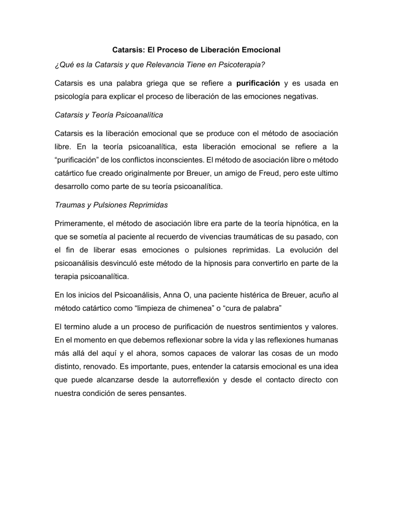 Catarsis