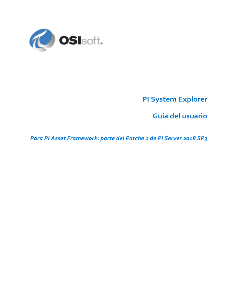 PI-System-Explorer-2018-SP3-Patch-2-User-Guide-ES
