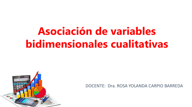 Tema 5: Relación de variables cualitativas
