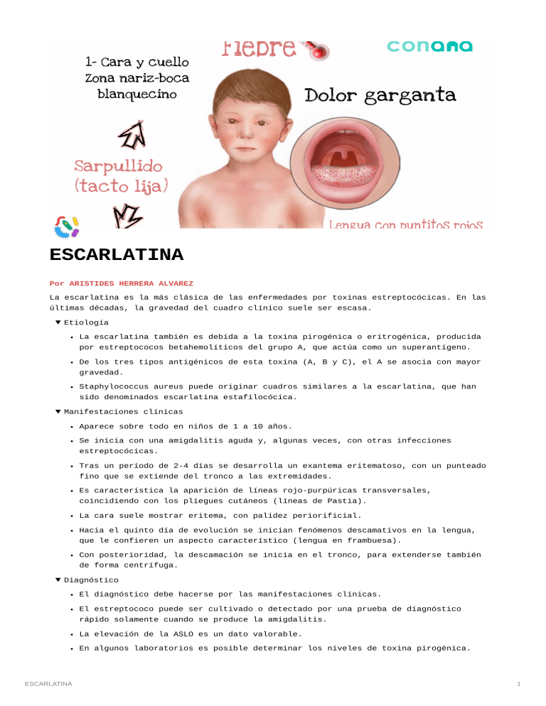 ESCARLATINA