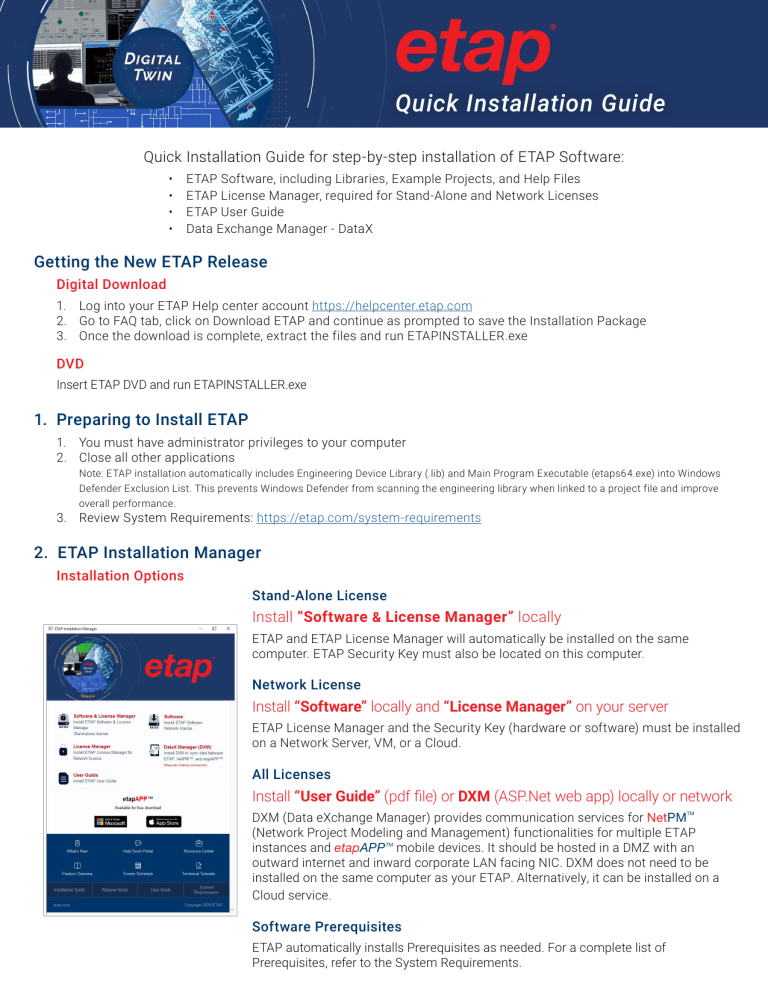 Install Guide Generic 2020 EN V13