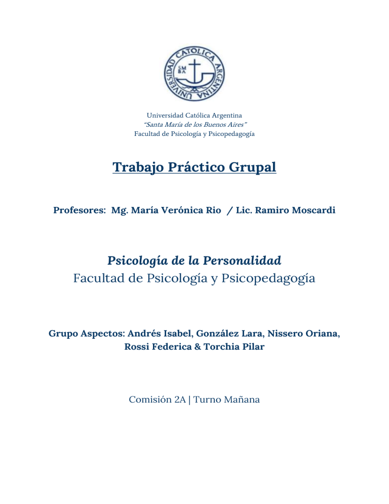 Joseph Nuttin . Grupo Aspectos