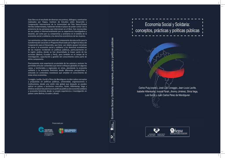 Libro ESS JL Coraggio