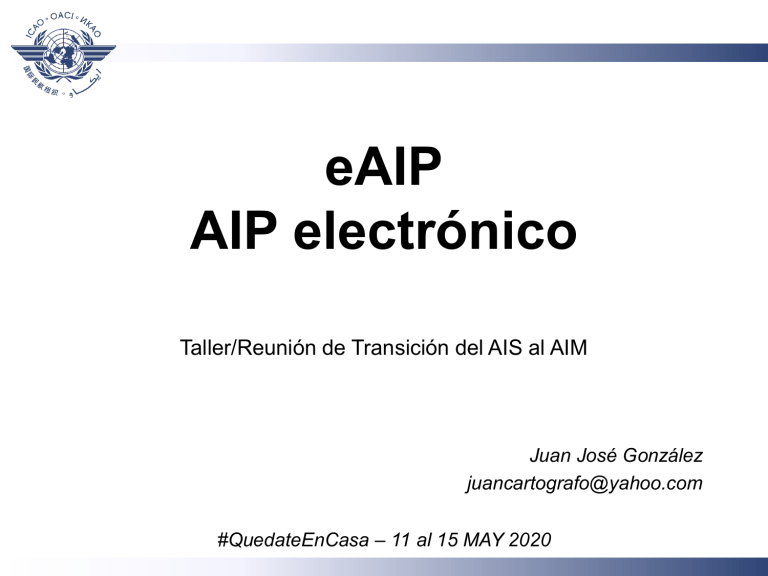 4 eAIP Taller AIM