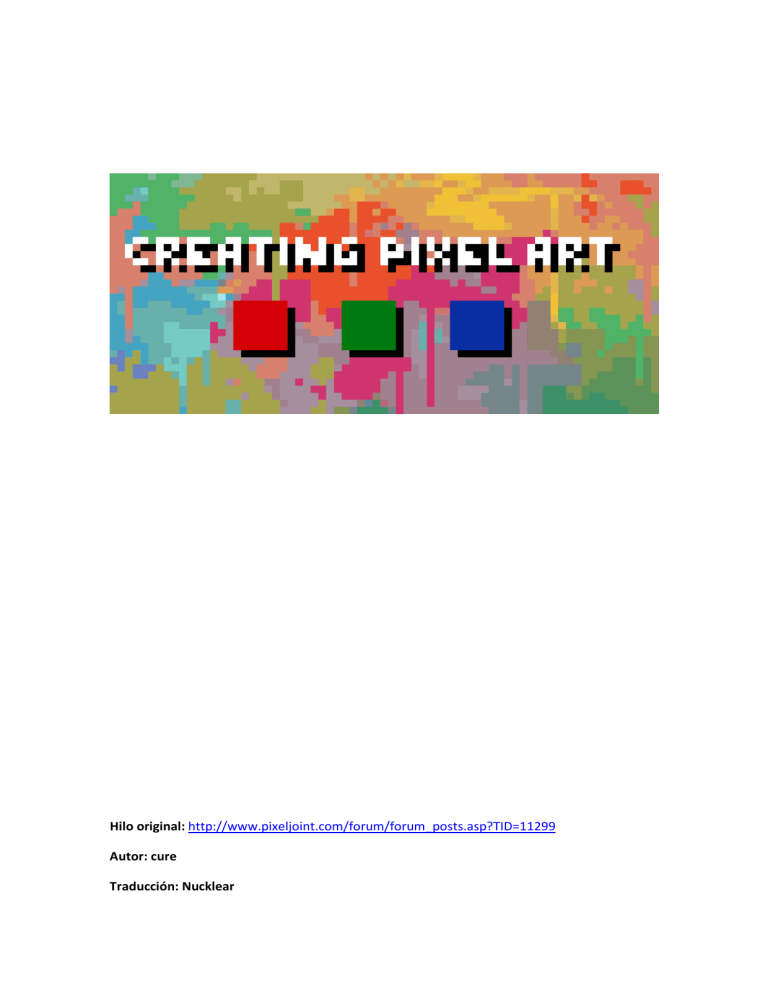 Tutorial Pixel Art